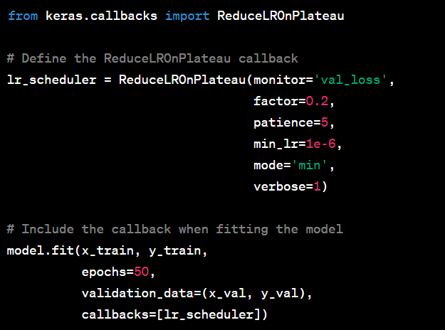 Utilizing Callbacks in Keras for Monitoring and Controlling the ...