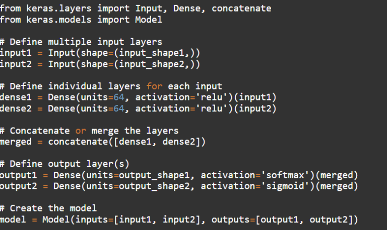Exploring Keras Functional Api For Complex Model Architectures Rutasoftware